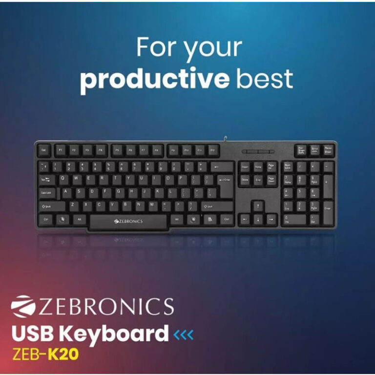 Zebronics USB Keyboard ZEB-K20 – Star Computer & Electronics | Janakpur
